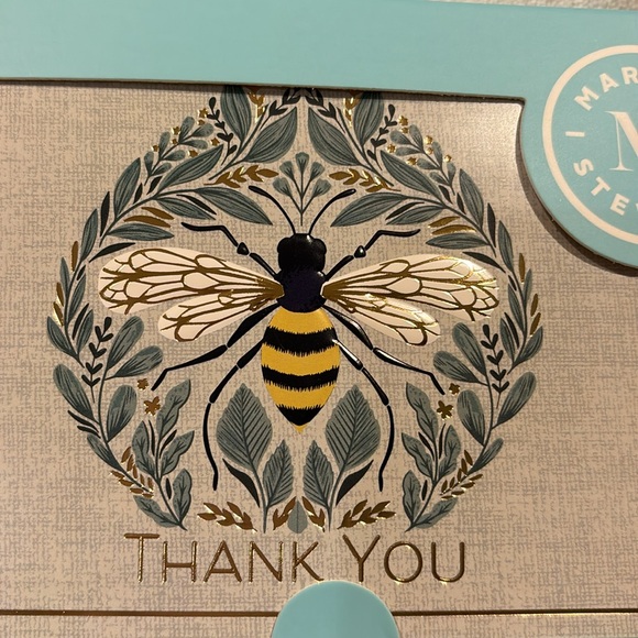 Martha Stewart | Office | Martha Stewart Bee Thank You Notes Boxed Set ...